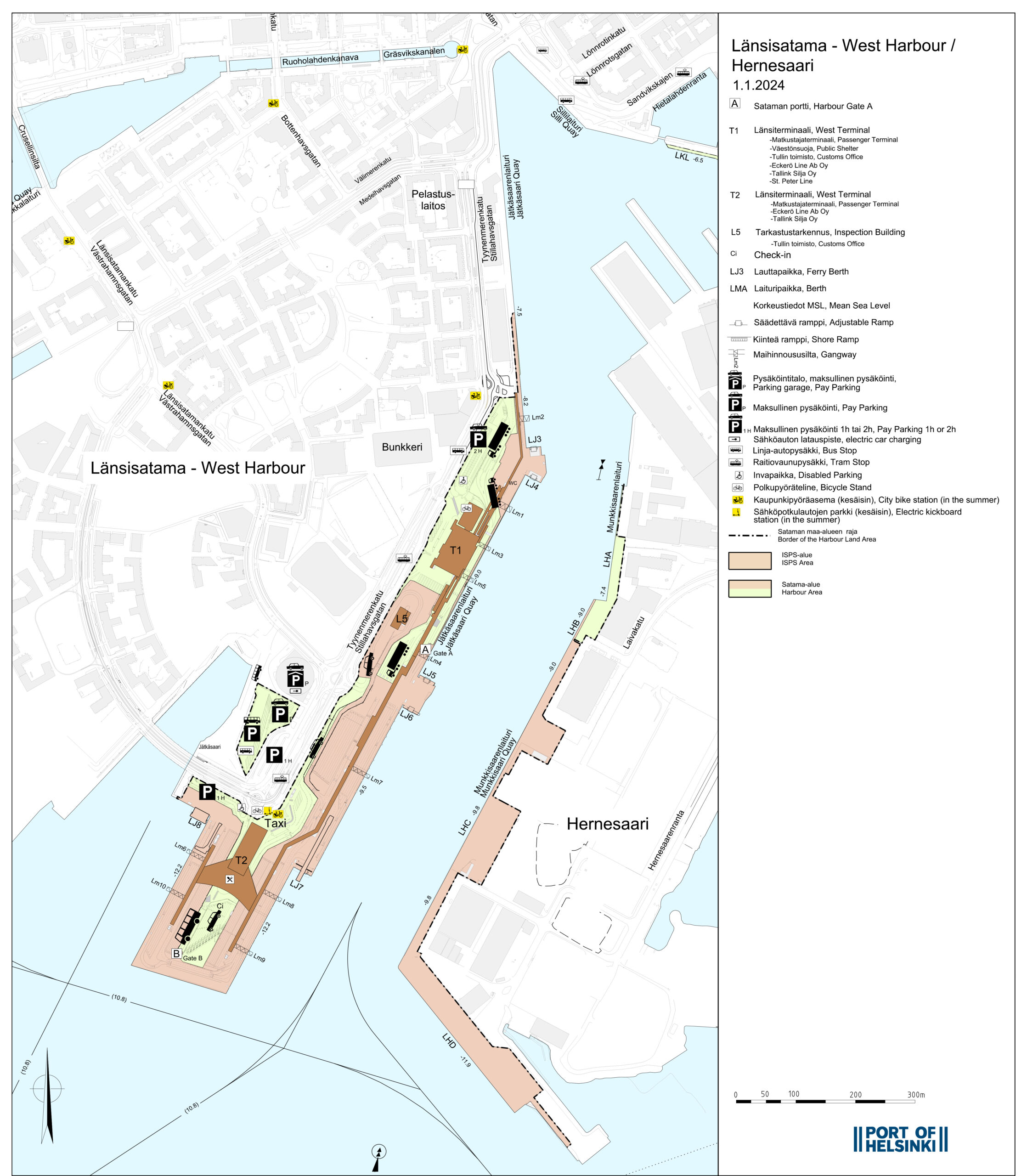 Technical Maps | Port of Helsinki
