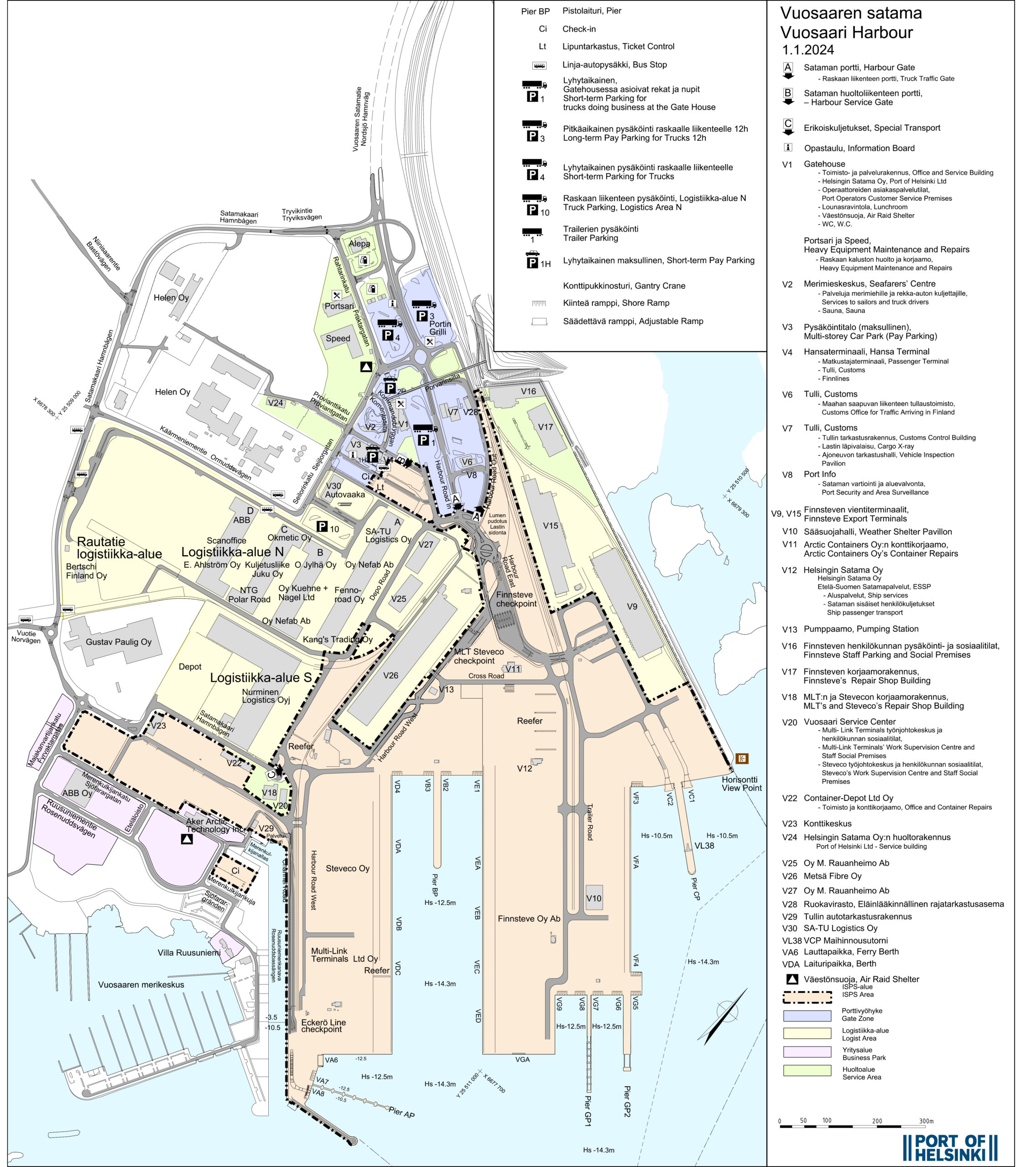 Technical Maps | Port of Helsinki